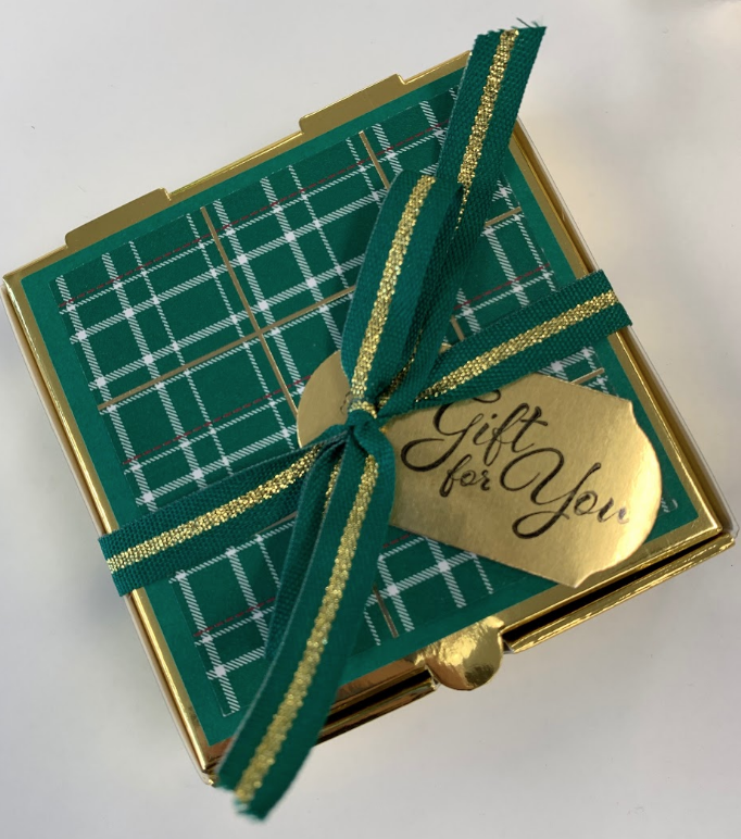 Wrapped in Plaid Gift Boxes