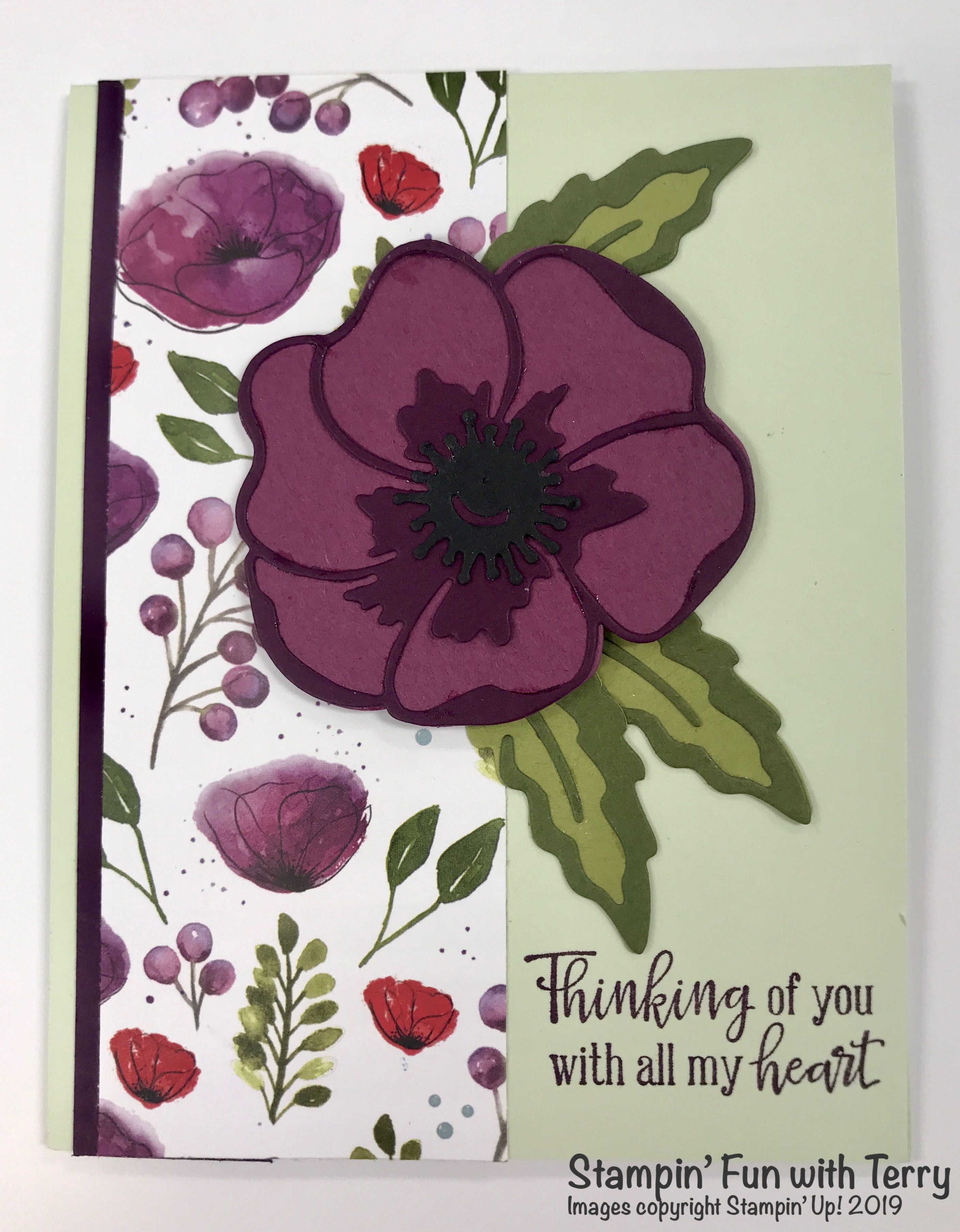 Peaceful Poppy Card