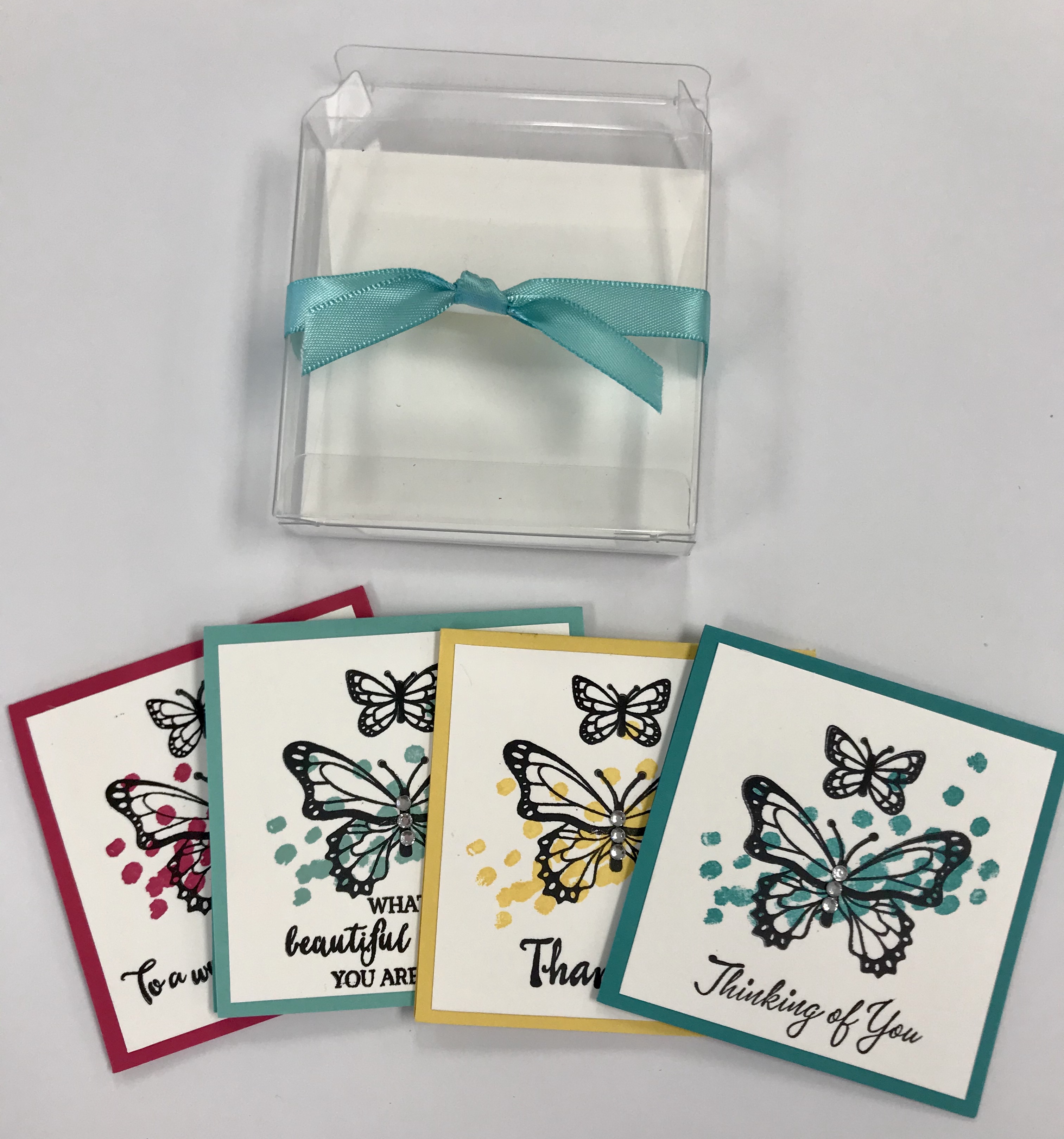 Simple Butterfly Card Set