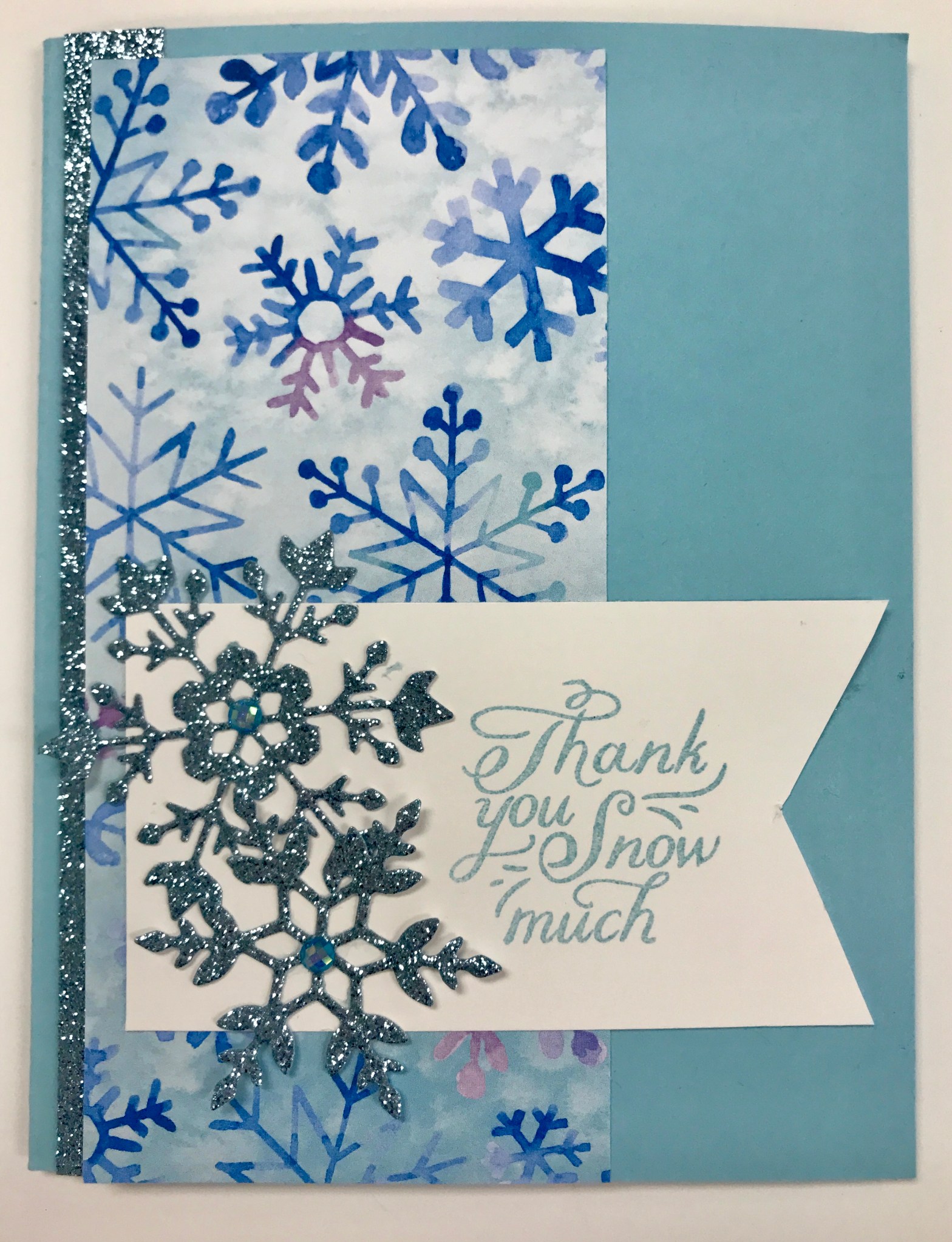 Thank You Snow Much Card