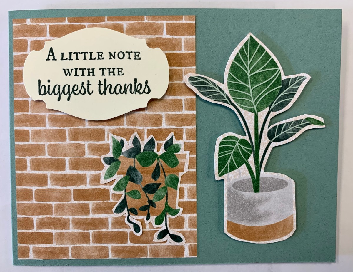 Pretty Plants Thank You Note
