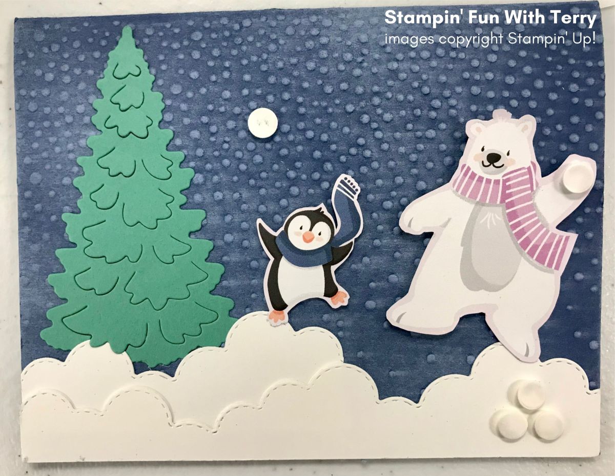 Penguin Place Scene Card