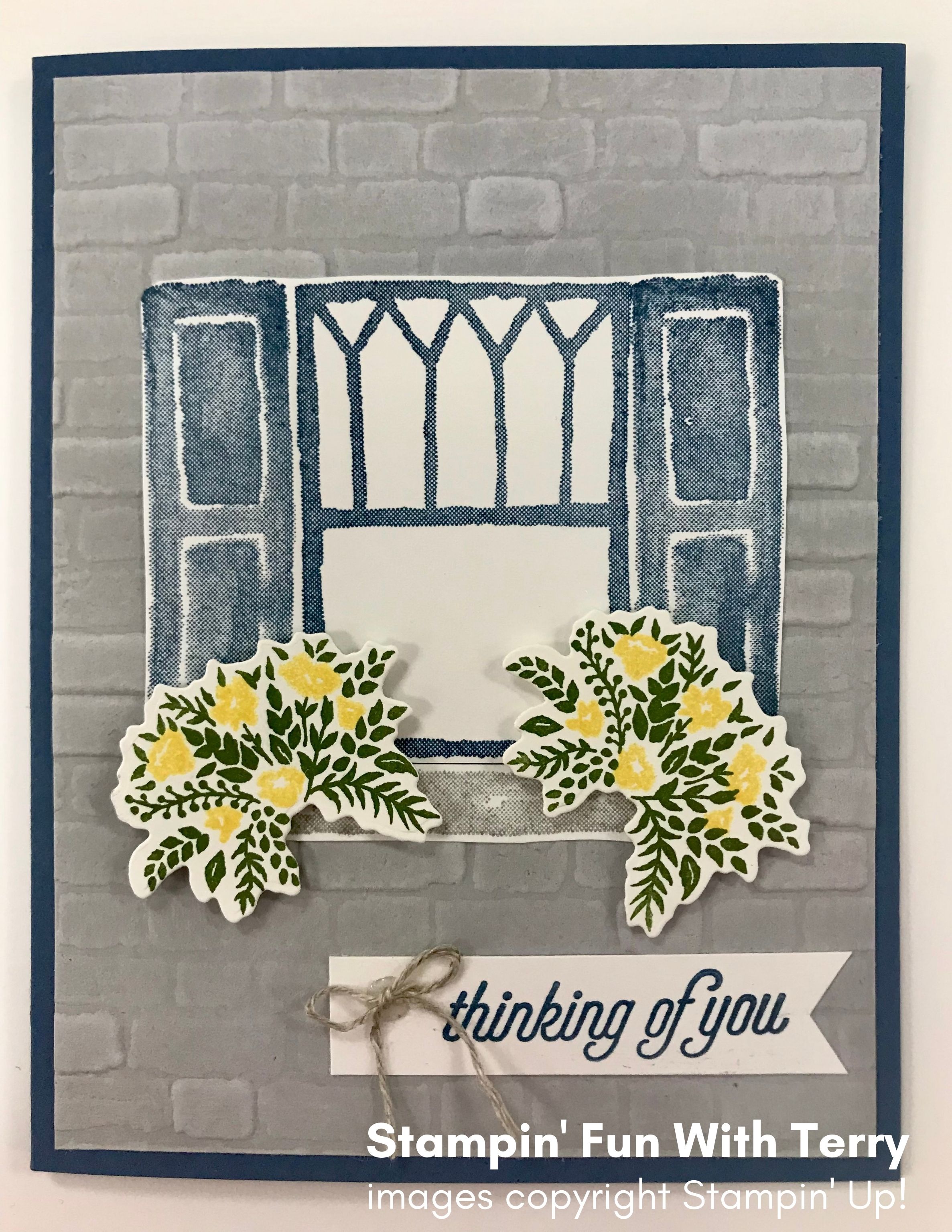 Welcoming Window Card