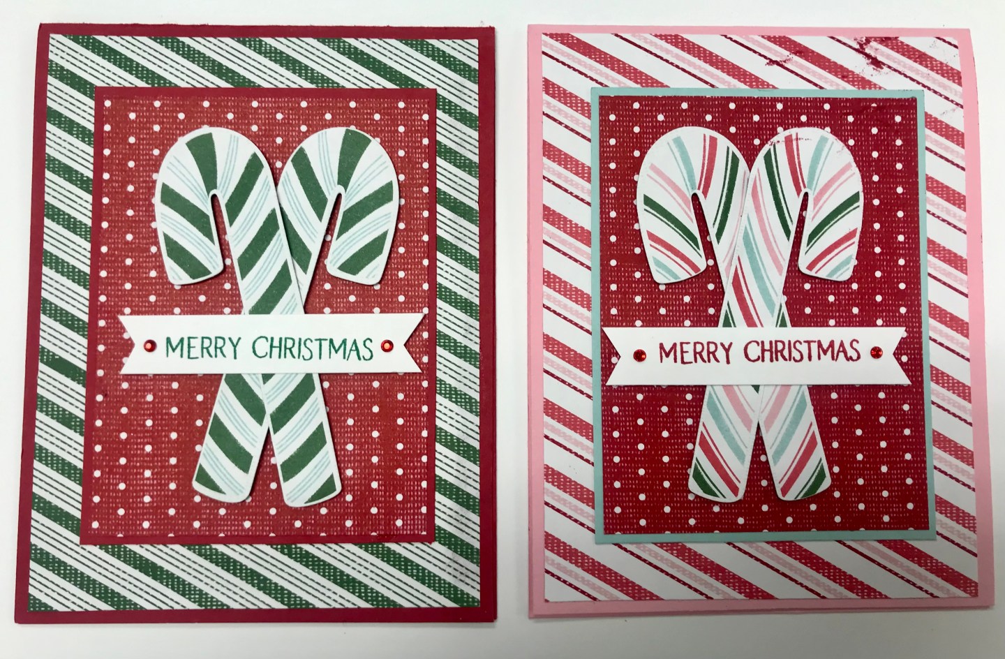 Sweet Candy Cane Card