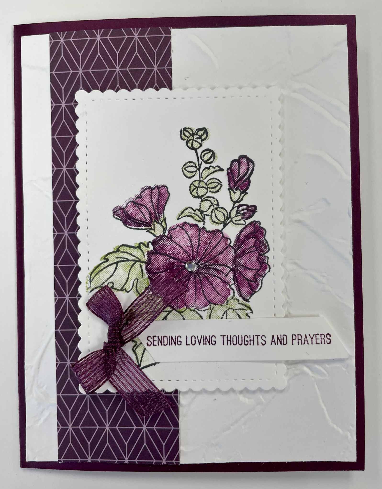 Floral Sympathy Card
