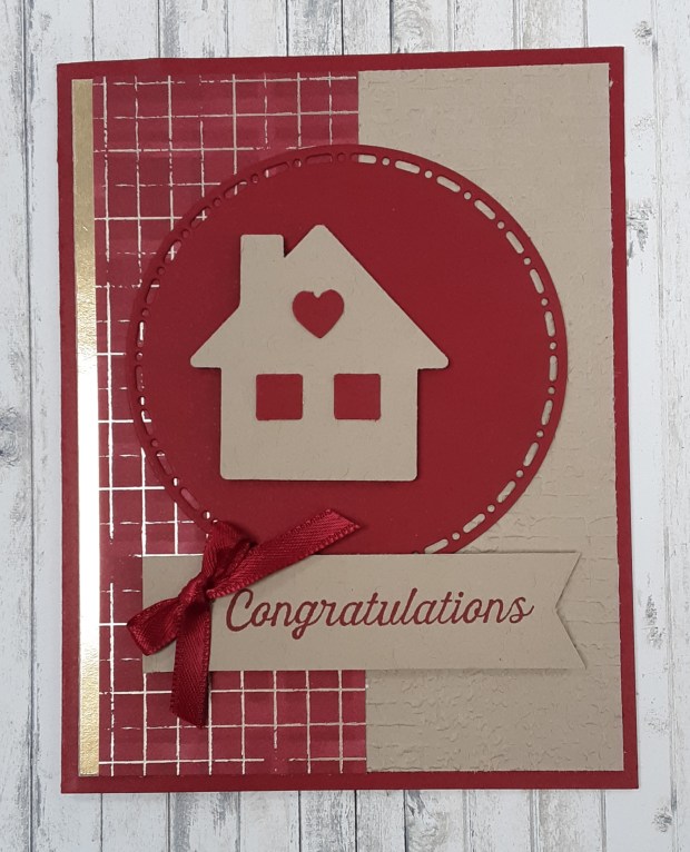 Happy New Home card