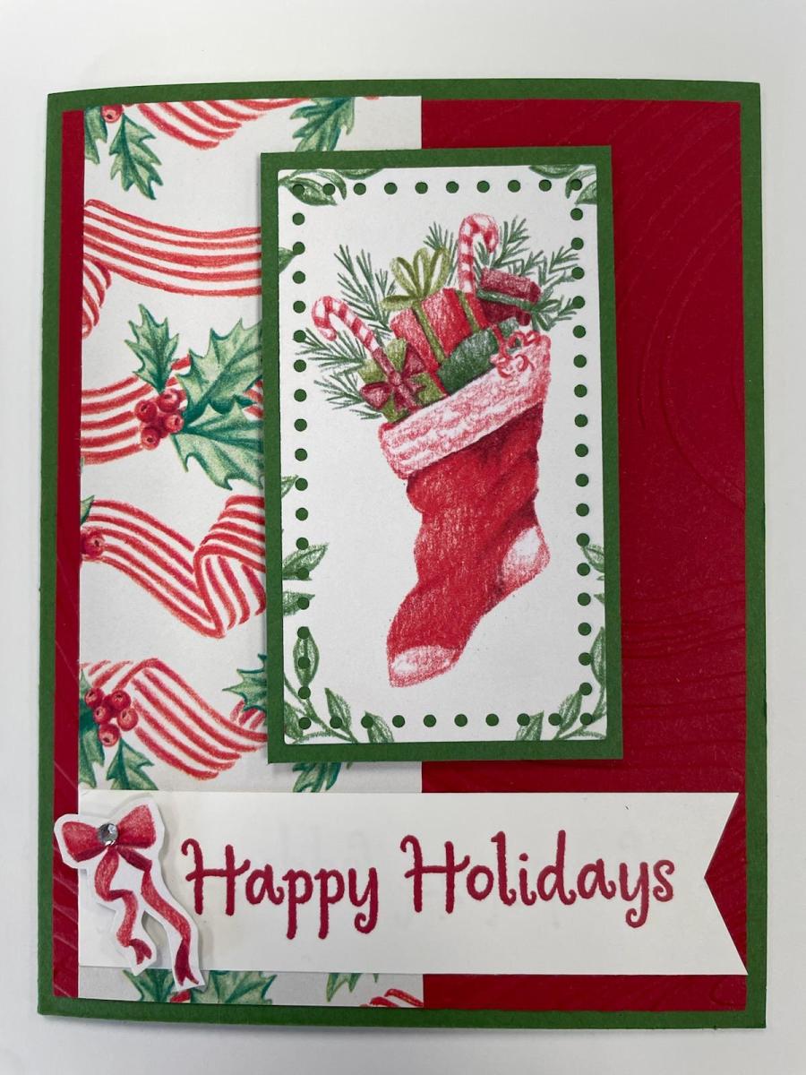 Holiday Stocking Card