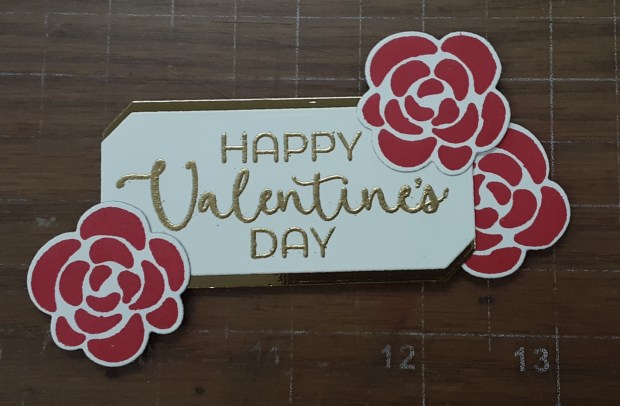 Flowered Valentine’s Day Card