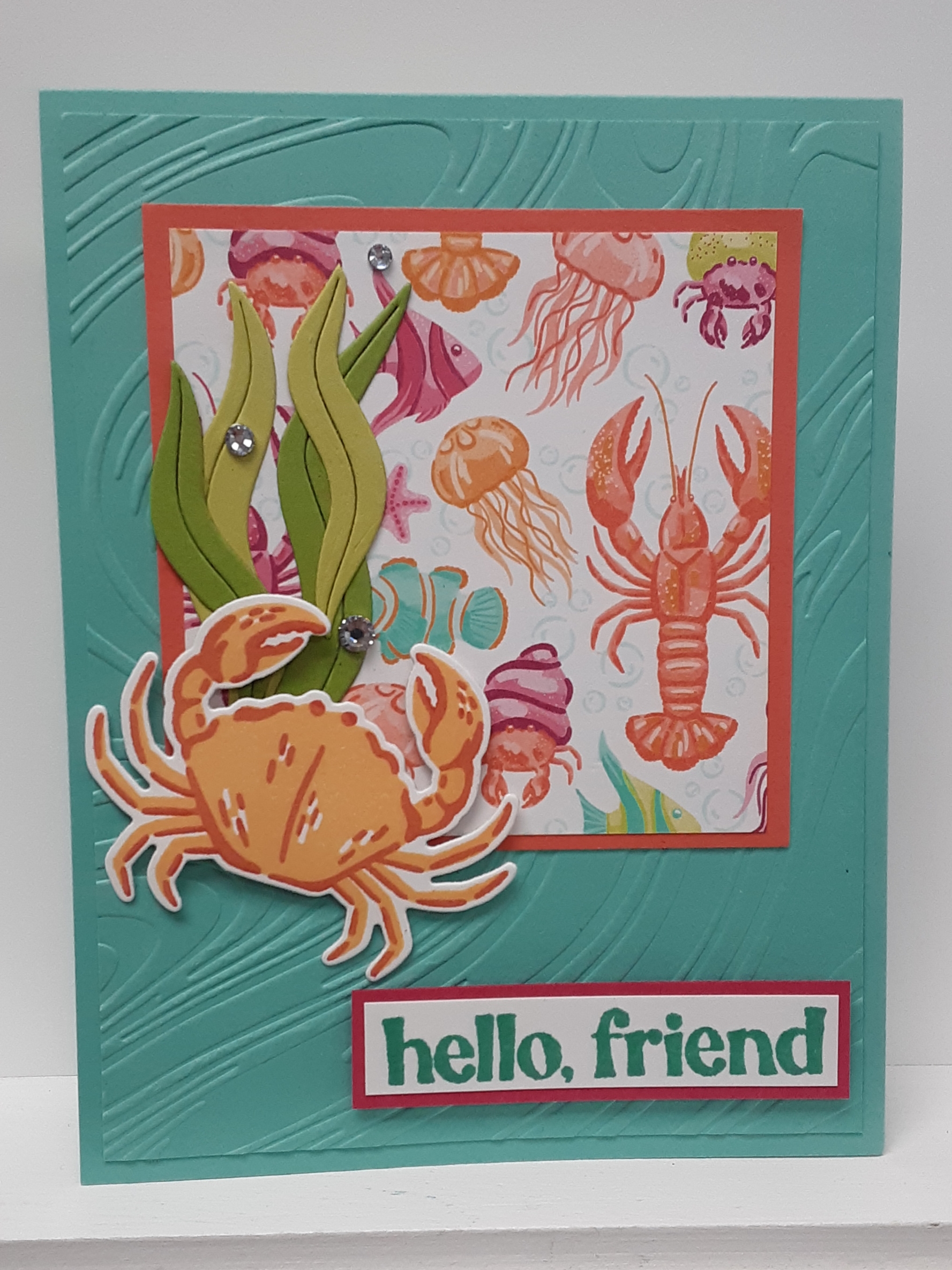 Ocean Friends Hello Card