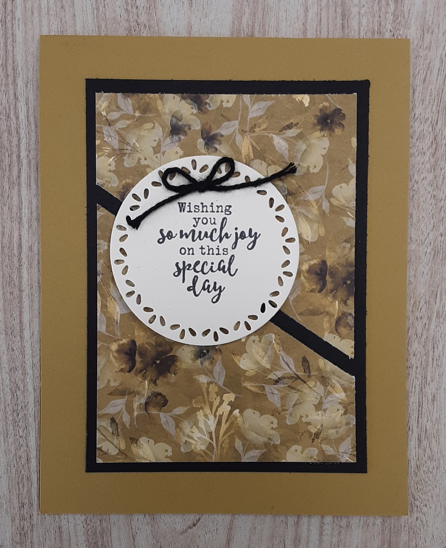 Simple Perennial Lavender Card