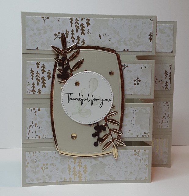 Gathering Moments Fun Fold Card
