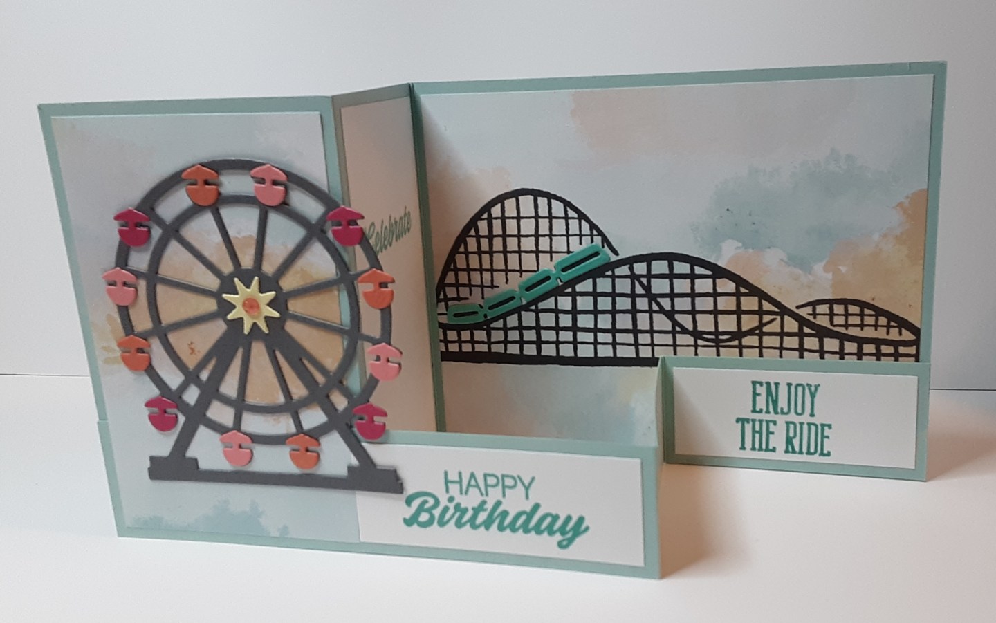 Boardwalk Fun Z-Fold Card